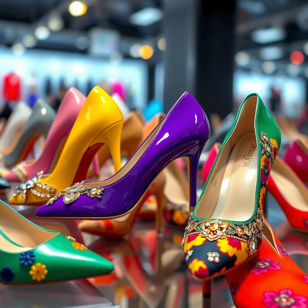 Exploring the Impact of Women's Multi-Colored Pumps