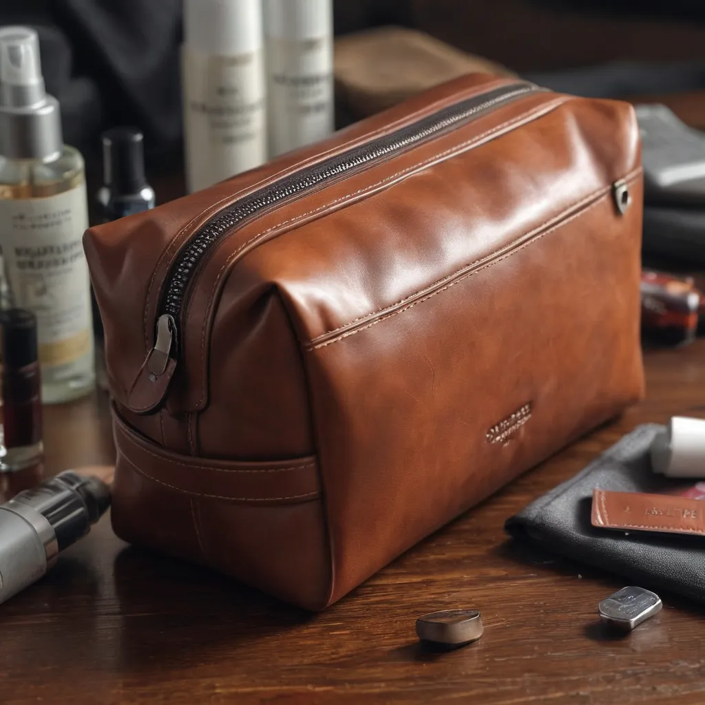Personalized Men's Leather Toiletry Bags: A Complete Guide